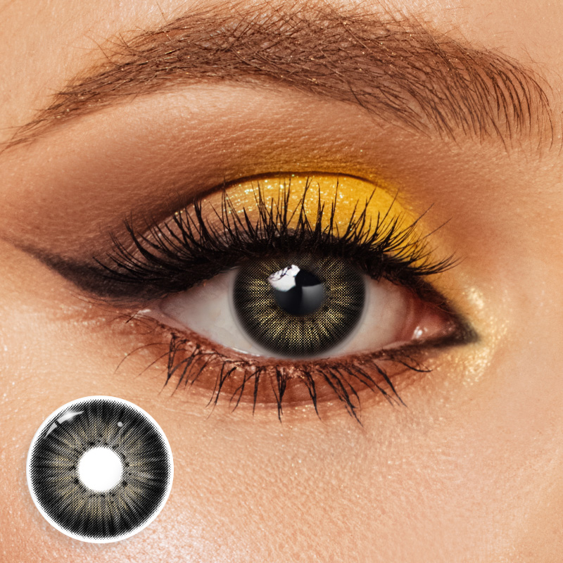 Black Colored Contacts - Shop Black Contact Lenses Online – HANIIX