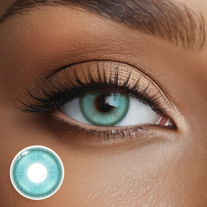 Green Colored Contacts, Order Green Contact Lenses Online – HANIIX