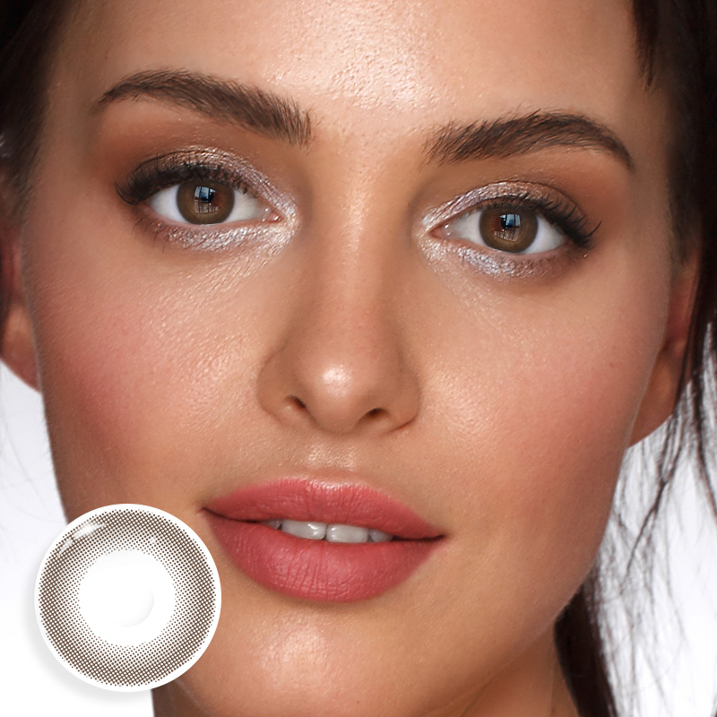 Most Natural Brown Contact Lenses – HANIIX