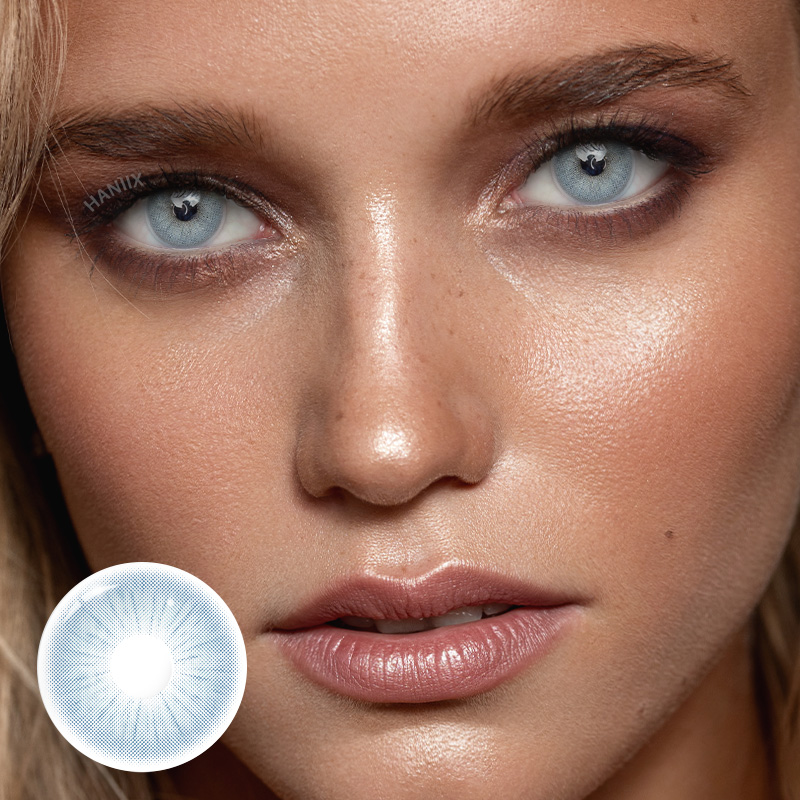 Best Blue Contacts & Aqua Blue Contact Lenses | HANIIX