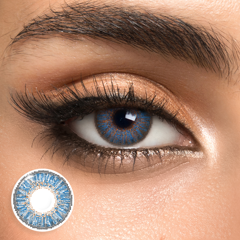 HANIIX 3 Tone Colored Contact Lenses - Vibrant Everyday Look