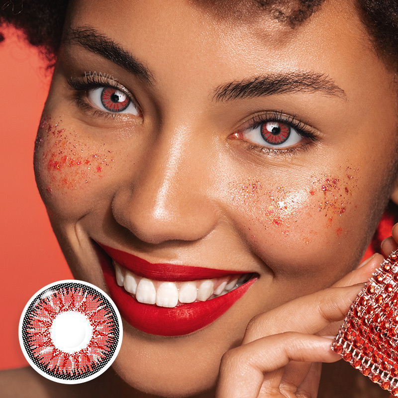 Viola Red Costume 6 Months Colored Contacts – HANIIX