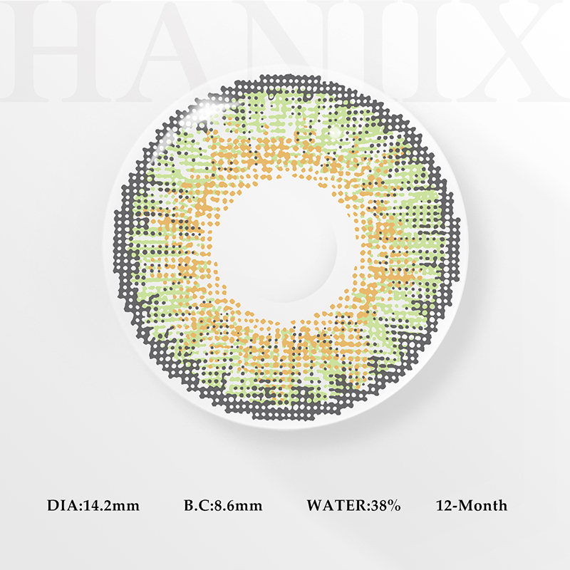 Green Colored Contacts, Order Green Contact Lenses Online – HANIIX
