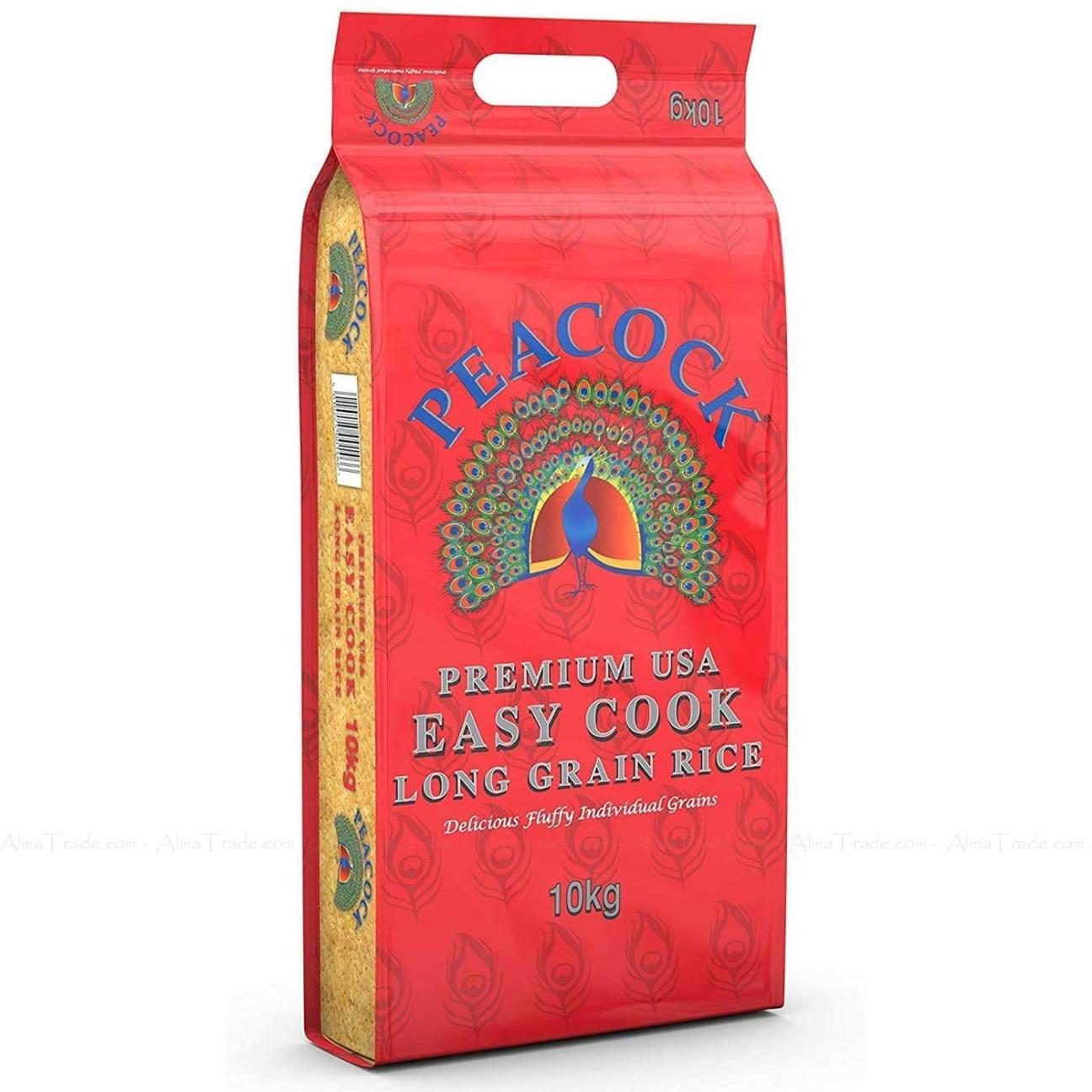 Peacock Easy Cook Rice -Pride of Africa Foods