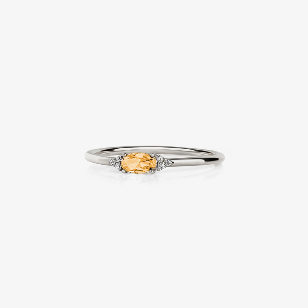 Multiple Sclerosis Minimal Oval Cut Ring – InspiringJewel