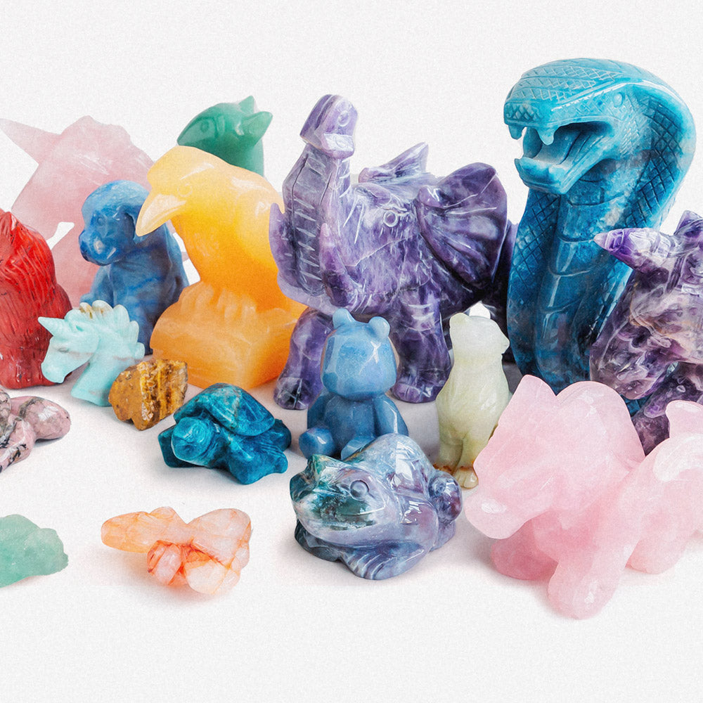 Animal Carvings – Reiki Crystal