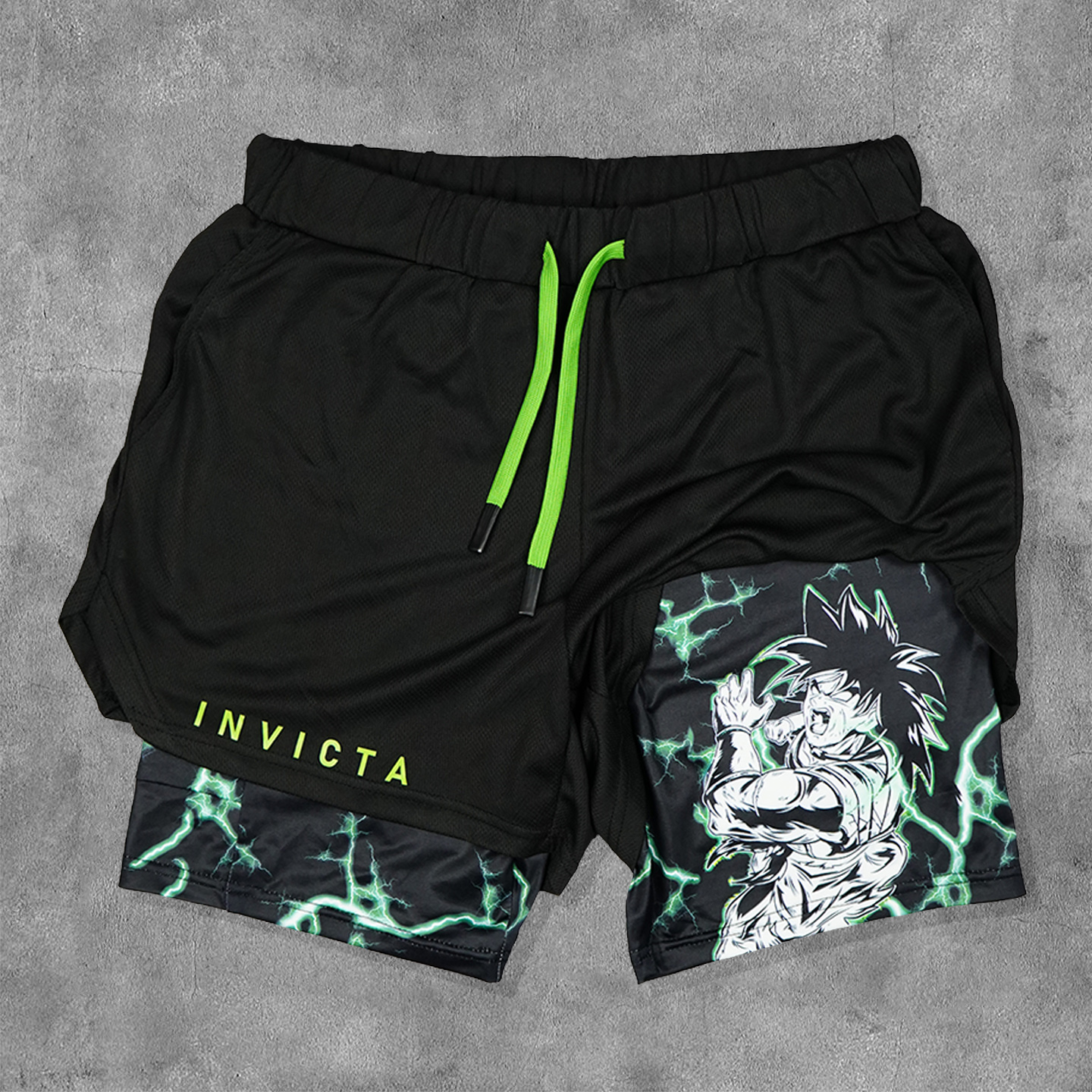 Legendary Surge Print Double Layer 2 In 1 Shorts