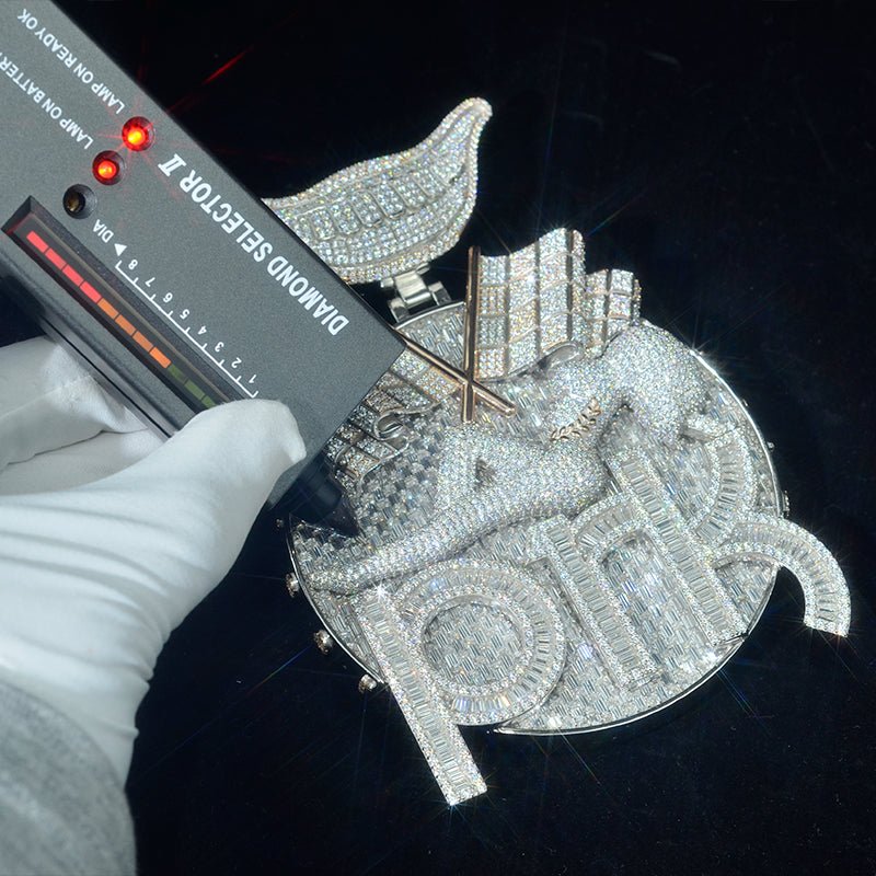 Logo Pendant – bornrealjewelry