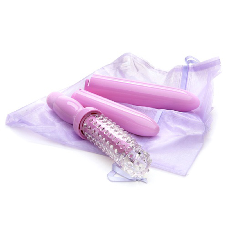 Dr Laura Berman Dilator Set with Handle and Silicone Sleeve-StressNoMore