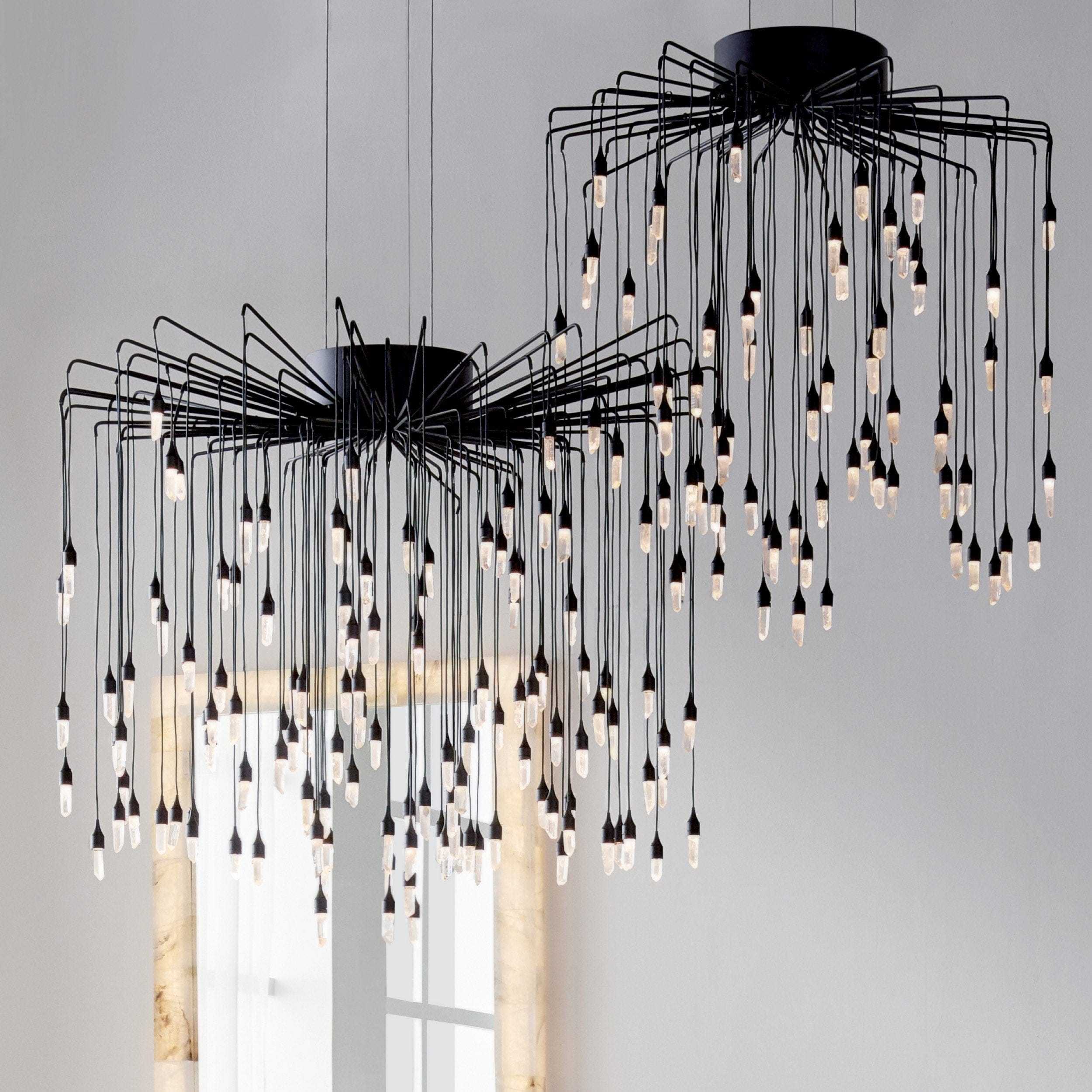Rock Crystal Rain Pendant – Jucci Light