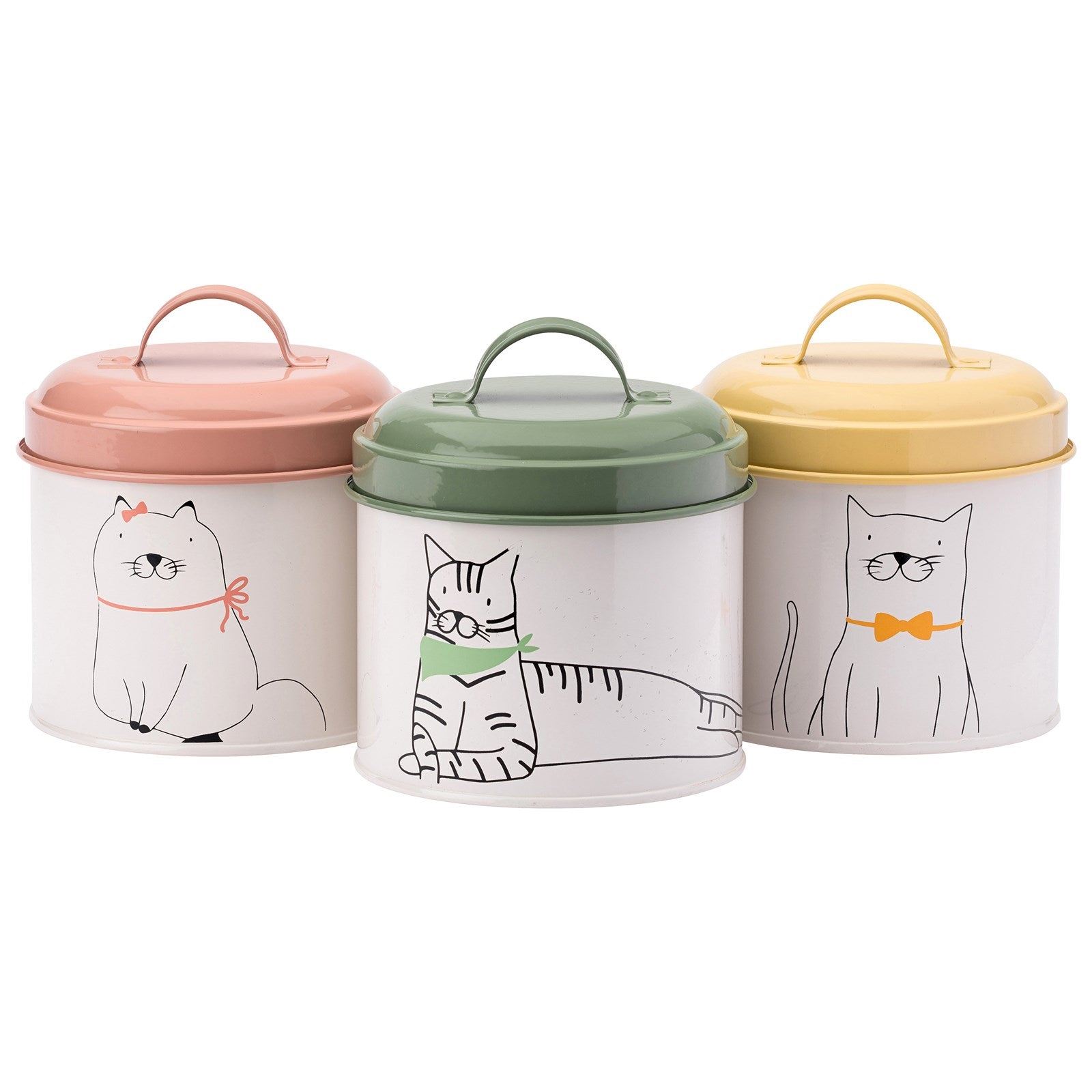 Playful Pets Set of 3 Cat Tins – Roov