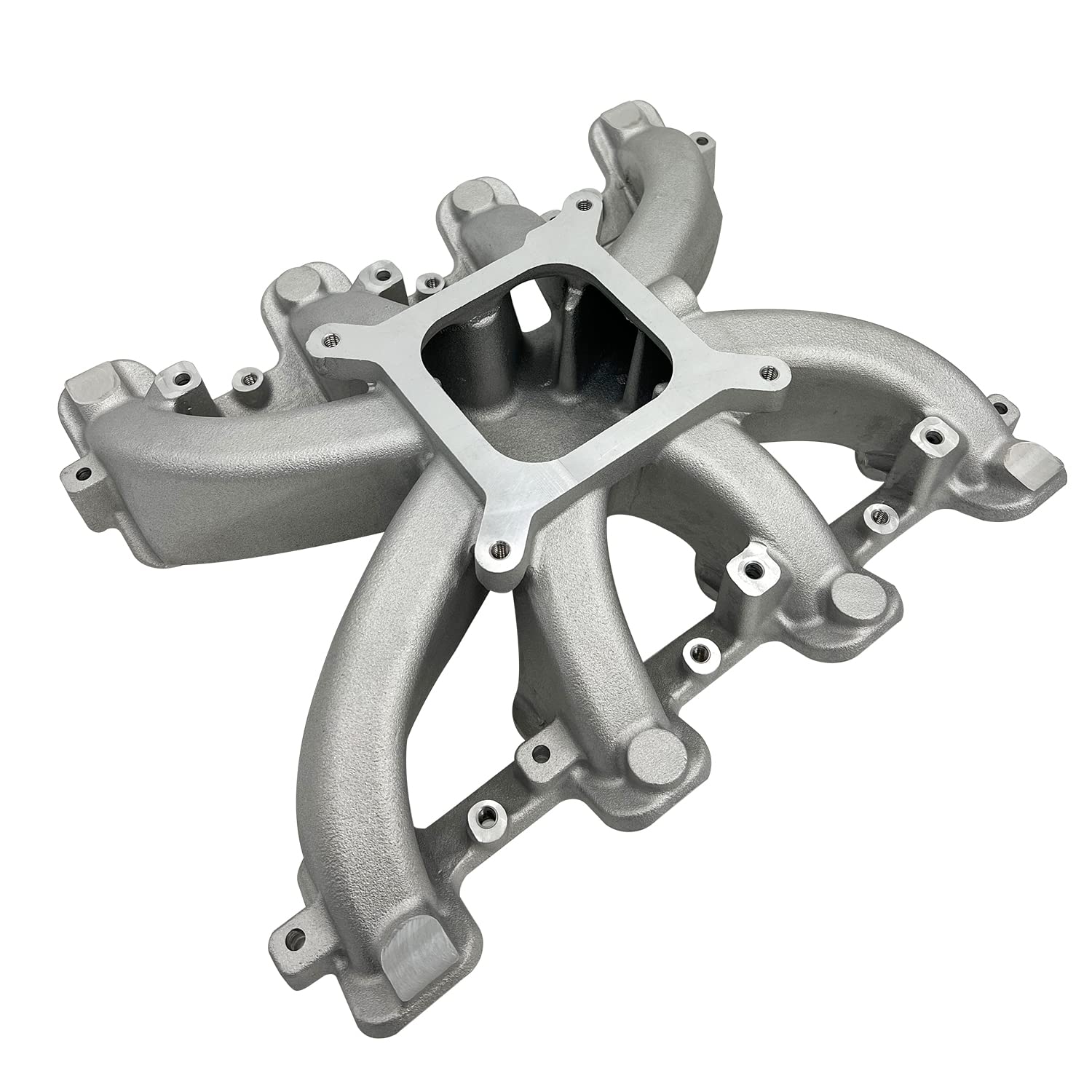 Ls Intake Manifold Cathedral Port Holley 300-132 Single Plane Carb ...