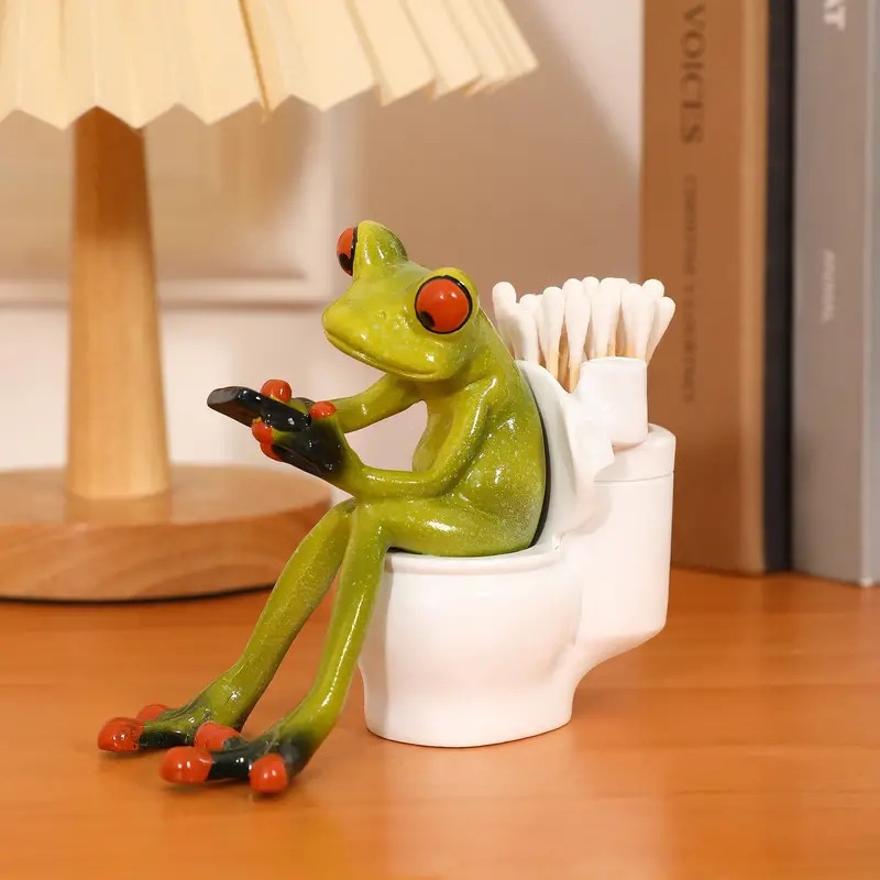 Creative Frog Pen Holder
