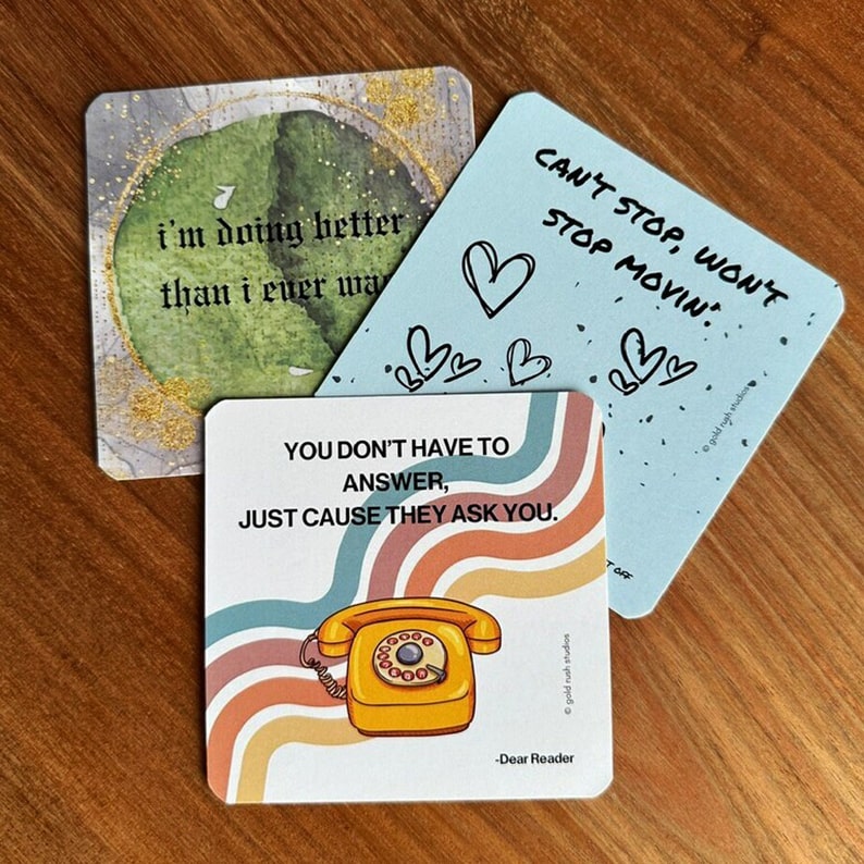 Swiftie Quotes Affirmation Cards - CollectibleJoy
