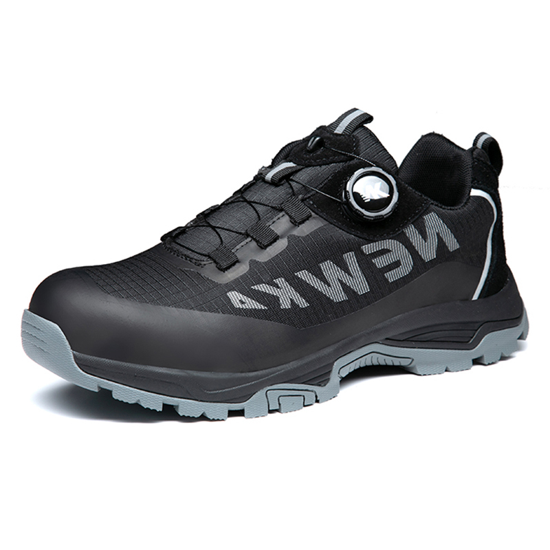 Knob Lacing Hiking Shoes Steel Toe Safety Shoes Waterproof – Cadeshoes