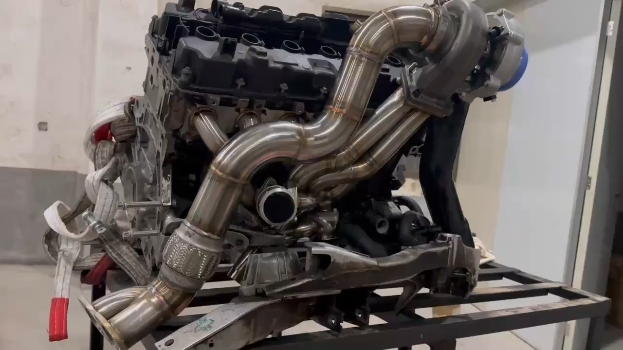 BMW 335I 135I N54 TOP MOUNT SINGLE PRECISION TURBO KIT – TOR SPORTS