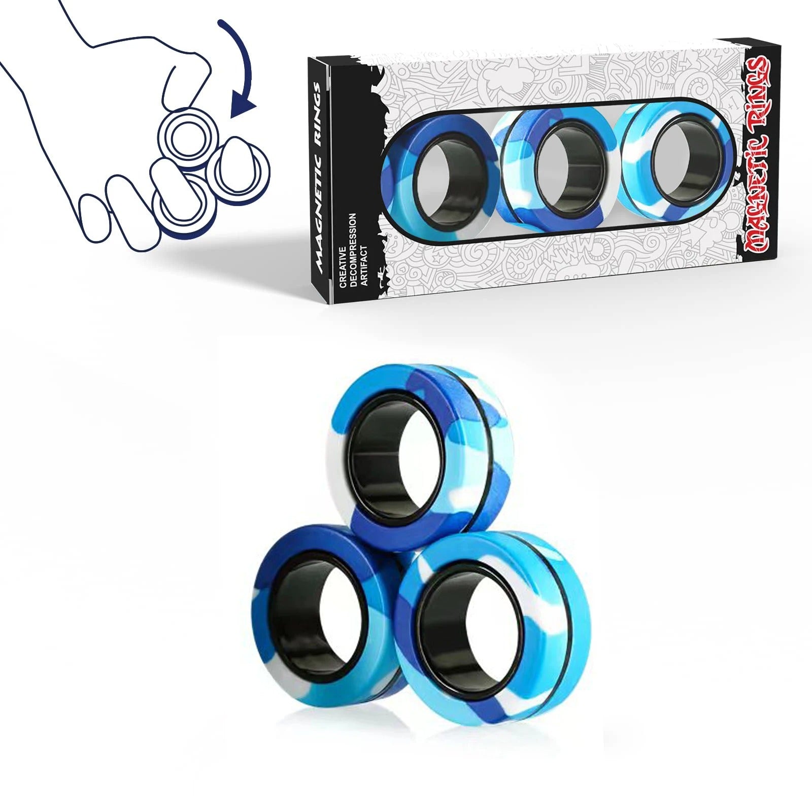 🔥2024 HOT SALES 49% OFF--Magnetic Rings