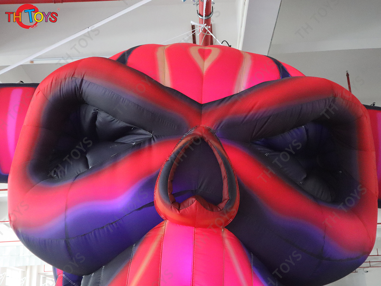 Large skull inflatable Concert stage / inflatable skull head / Hallowe ...