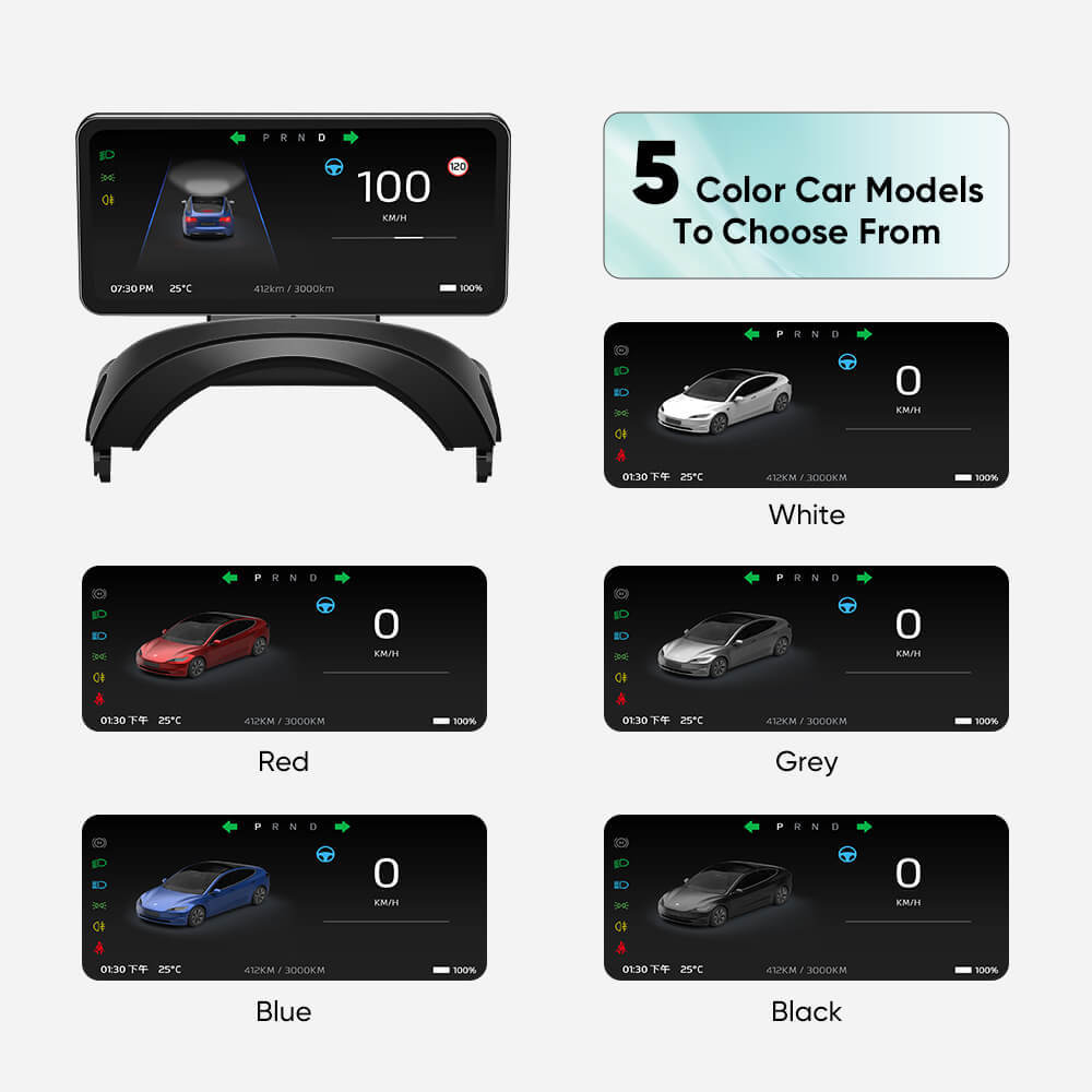 Upgrade Your Tesla with Dashboard Display - Model 3/Y Compatible – Tes ...