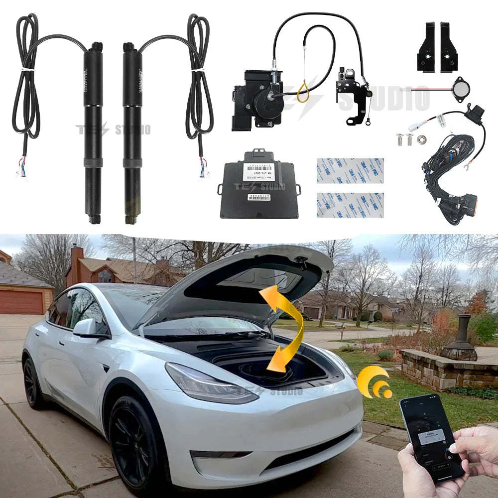 Tes studio-Model X Power Frunk-best Exterior,Model X Exterior,Model X ...