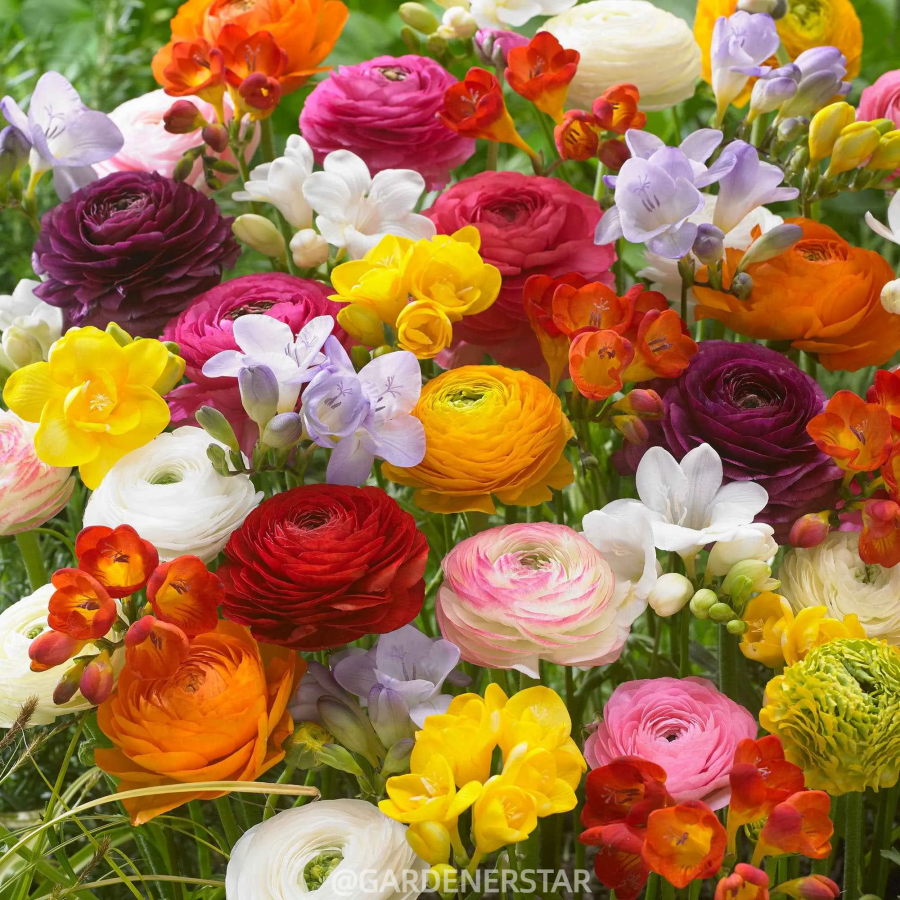Multicolor Ranunculus Seeds