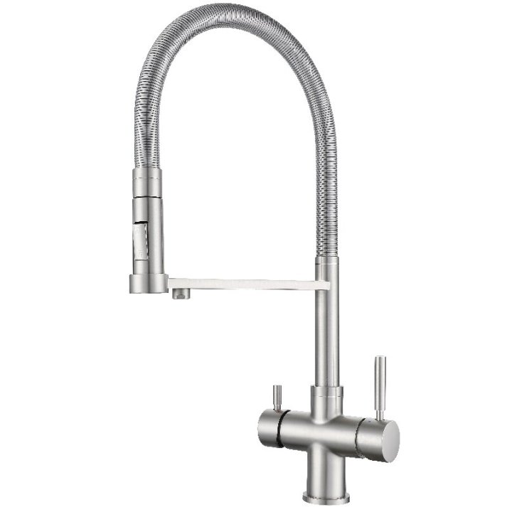 3 Way Kitchen Sink Faucet With Pull Out-Liliumfaucet