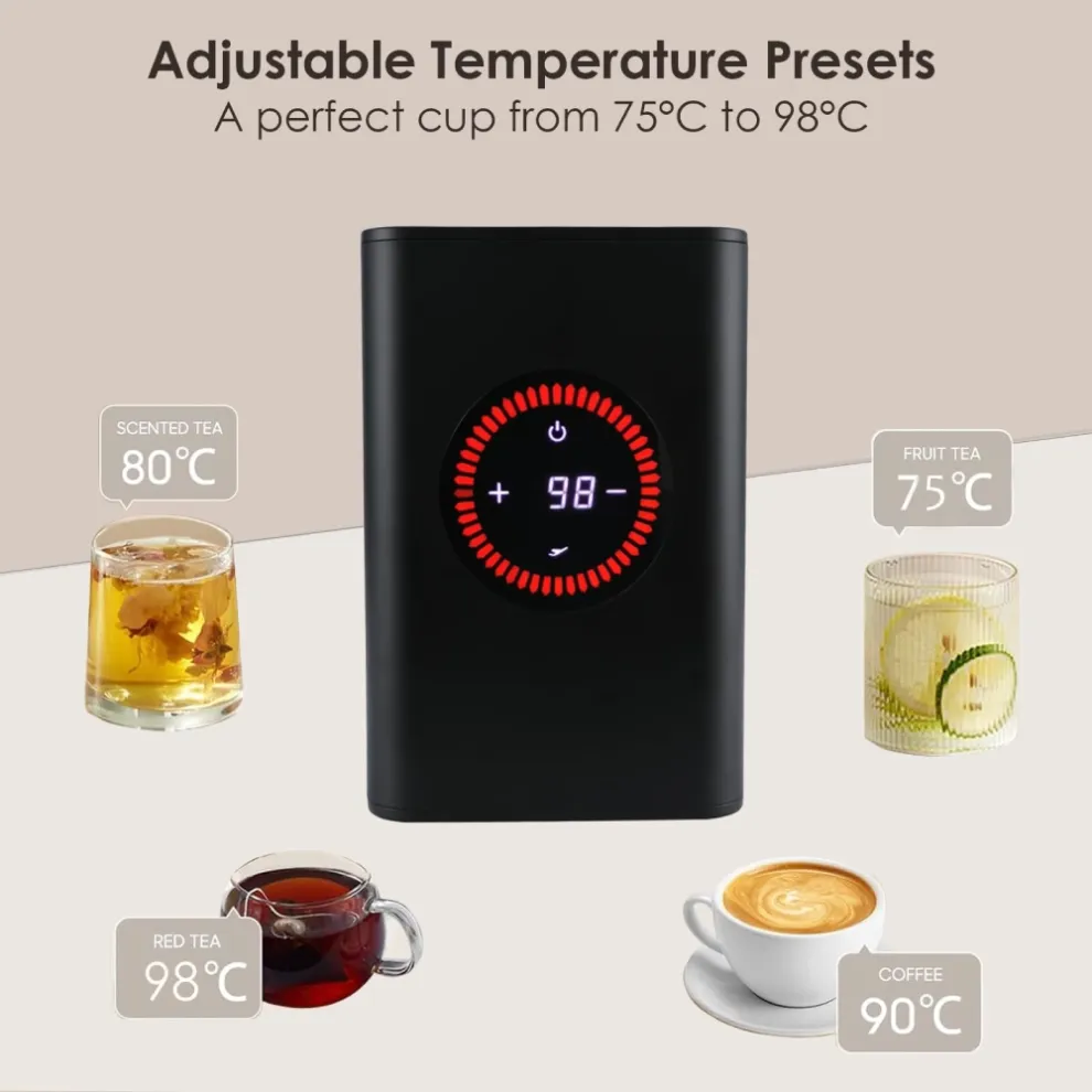 Instant Hot Water Dispenser Tank with Filtration and 3 in 1 boiling wa ...