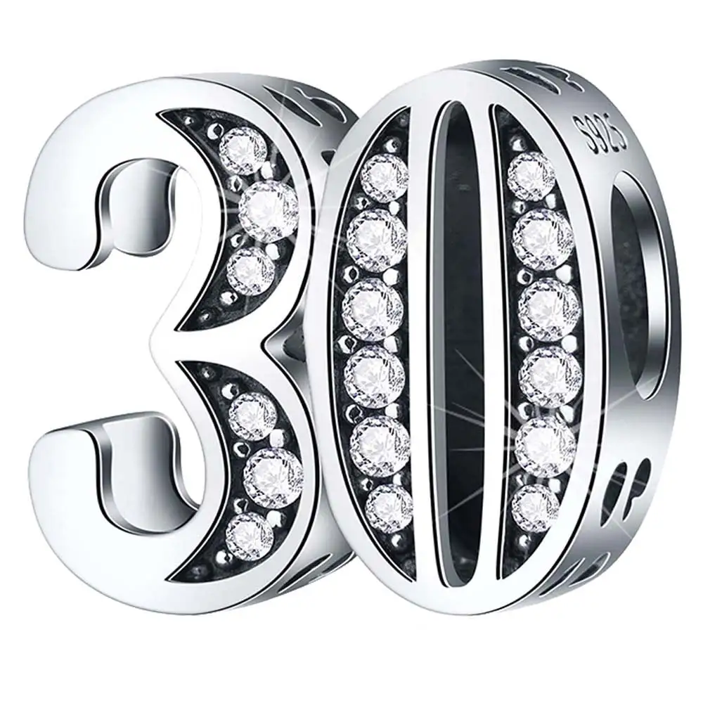 Pandora charms 30th birthday store