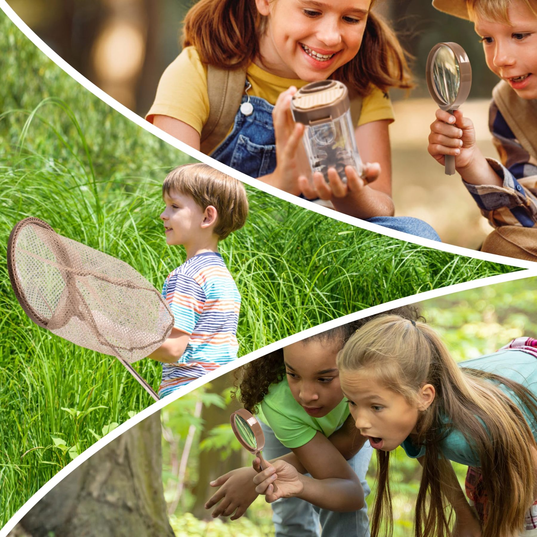 ROBUD Outdoor Exploration Set, Kids Explorer Kit, Bug Catcher Kit for ...