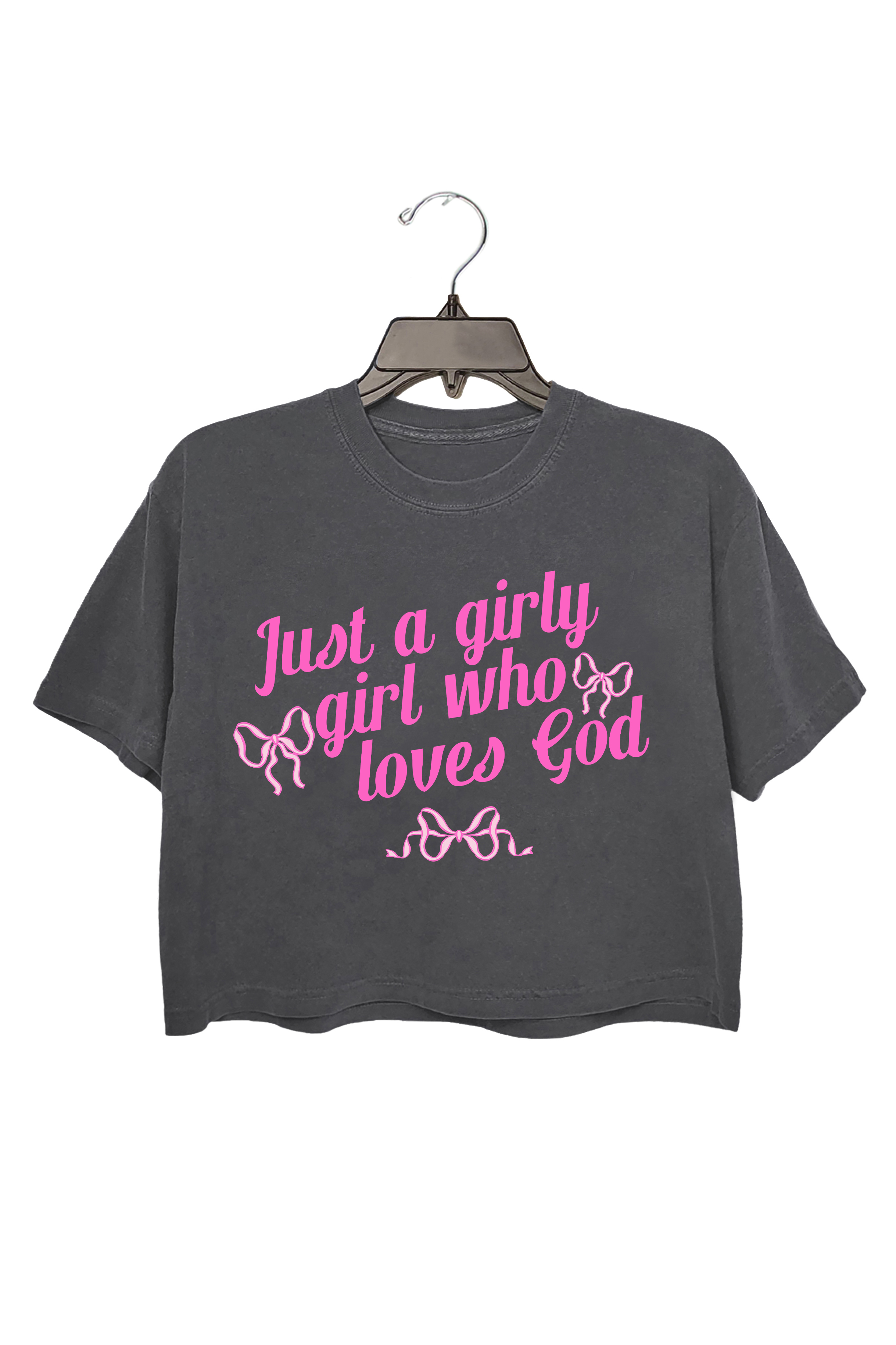 Coquette Christian Crop Top For Women