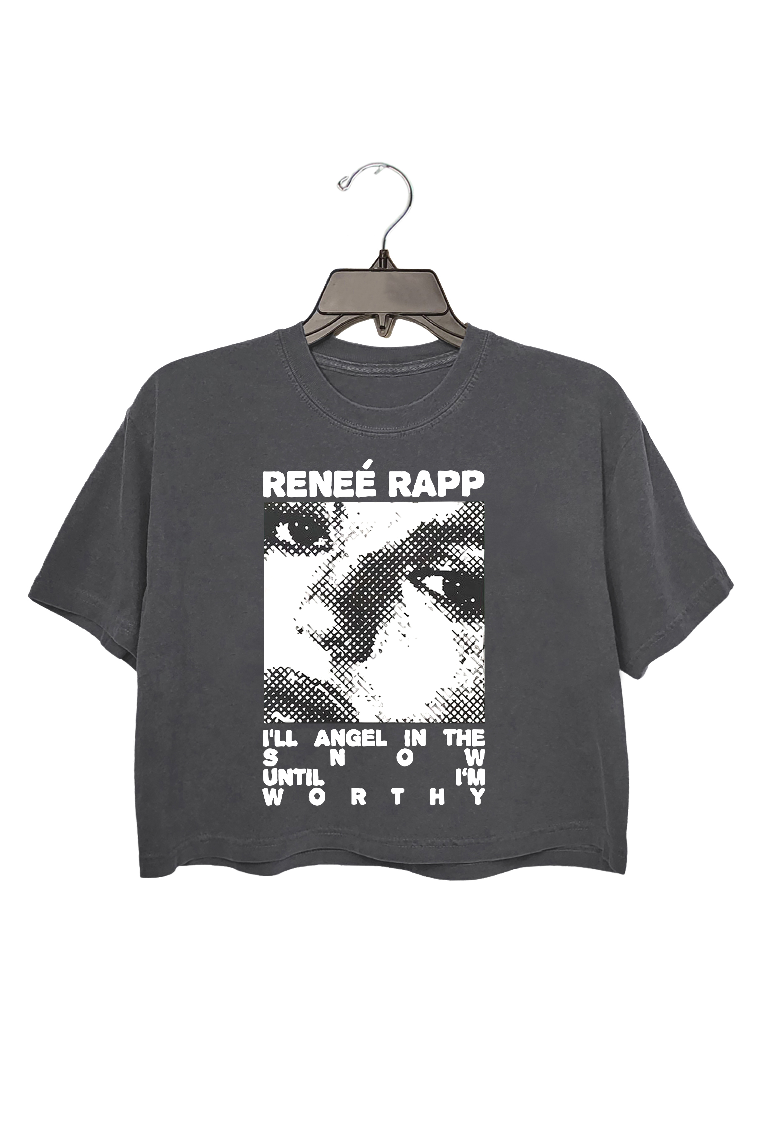 ReneeRapp Angel Retro Crop Top For Women