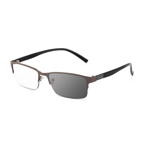 BUSINESS SIMPLE HALF FRAME INTELLIGENT COLOR CHANGING MULTI-FOCAL ...