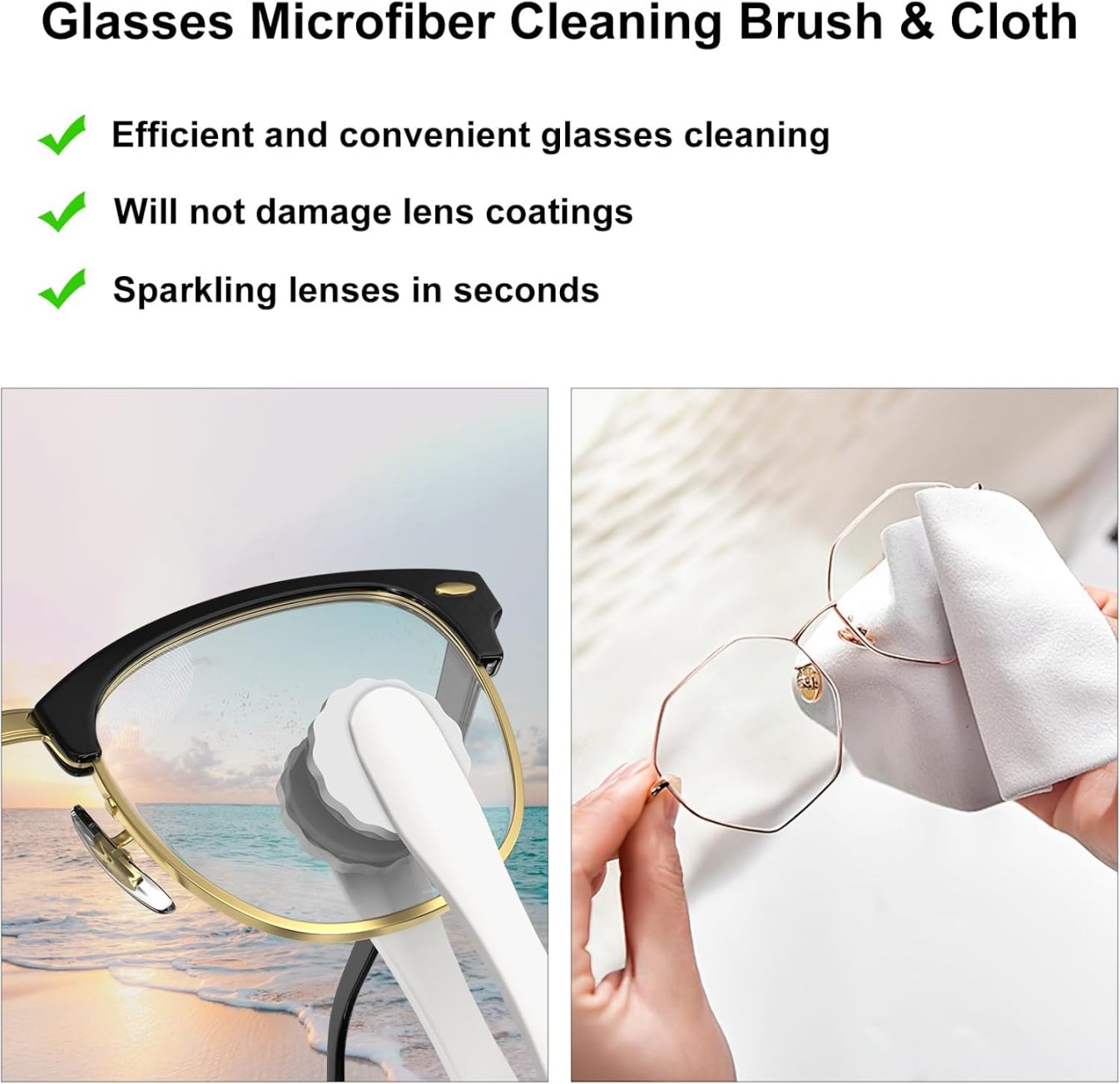 Portable Eyeglass Cleaning Kit | 5-in-1 Travel Lens Cleaner – MANLYKICKS