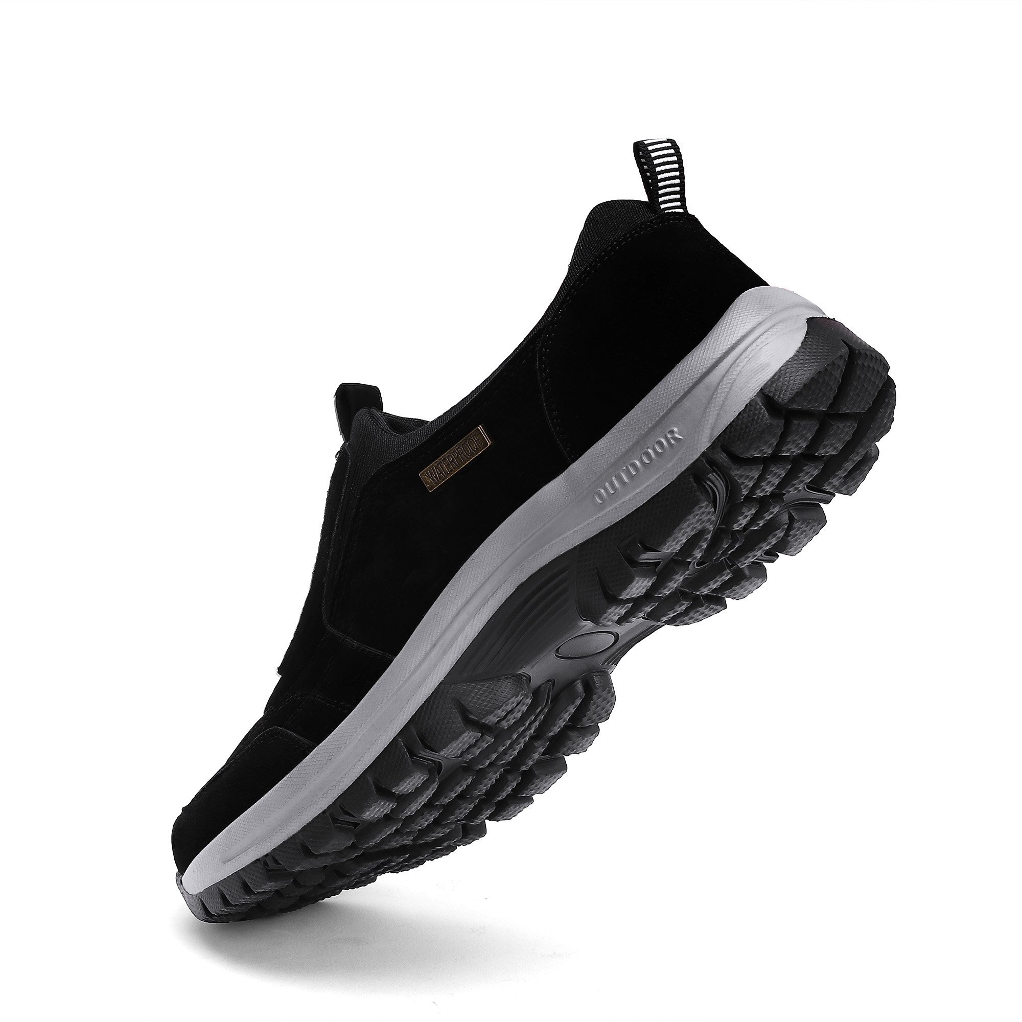 MEN'S EXTENDED WIDTH FOOT COMFORTABLE SNEAKERS WITH ARCH SUPPORT AND ...