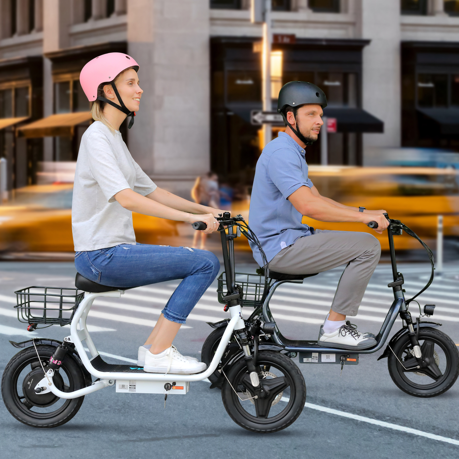 Electric Scooters with Seat – caroma