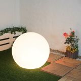 LED Neon Colour Sphere Shape PVC Floor Lamp Remote Control | Lightzey