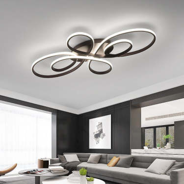Modern Led Ceiling Lamp Simple And Atmospheric Household Lamp | Lightzey