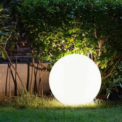 LED Neon Colour Sphere Shape PVC Floor Lamp Remote Control | Lightzey