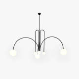 Avi Pendant Light 3 Color, 6/8 Heads | Lightzey