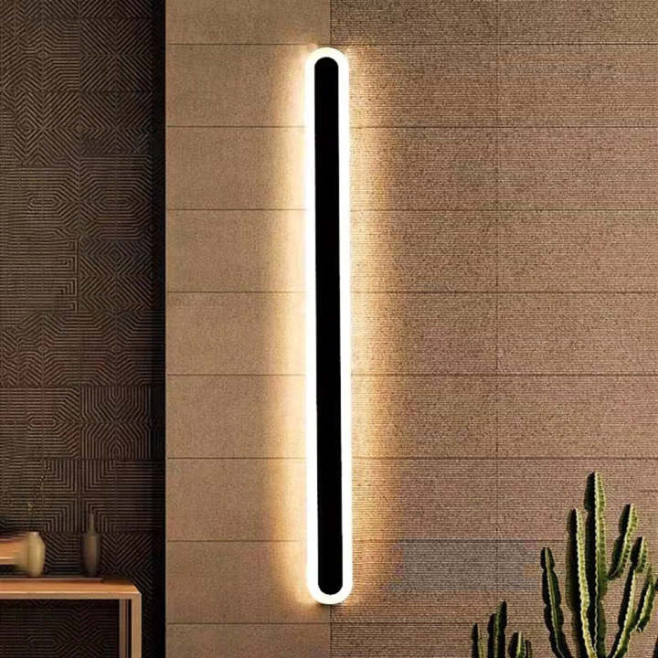 Edge Waterproof Outdoor Wall Lamp Outer Glow Round, 40/60/80/100/120 ...