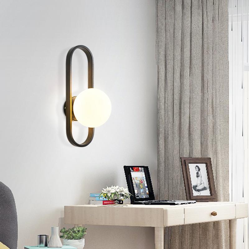 Modern Iron LED Wall Light for Bedroom & Living Room | Lightzey