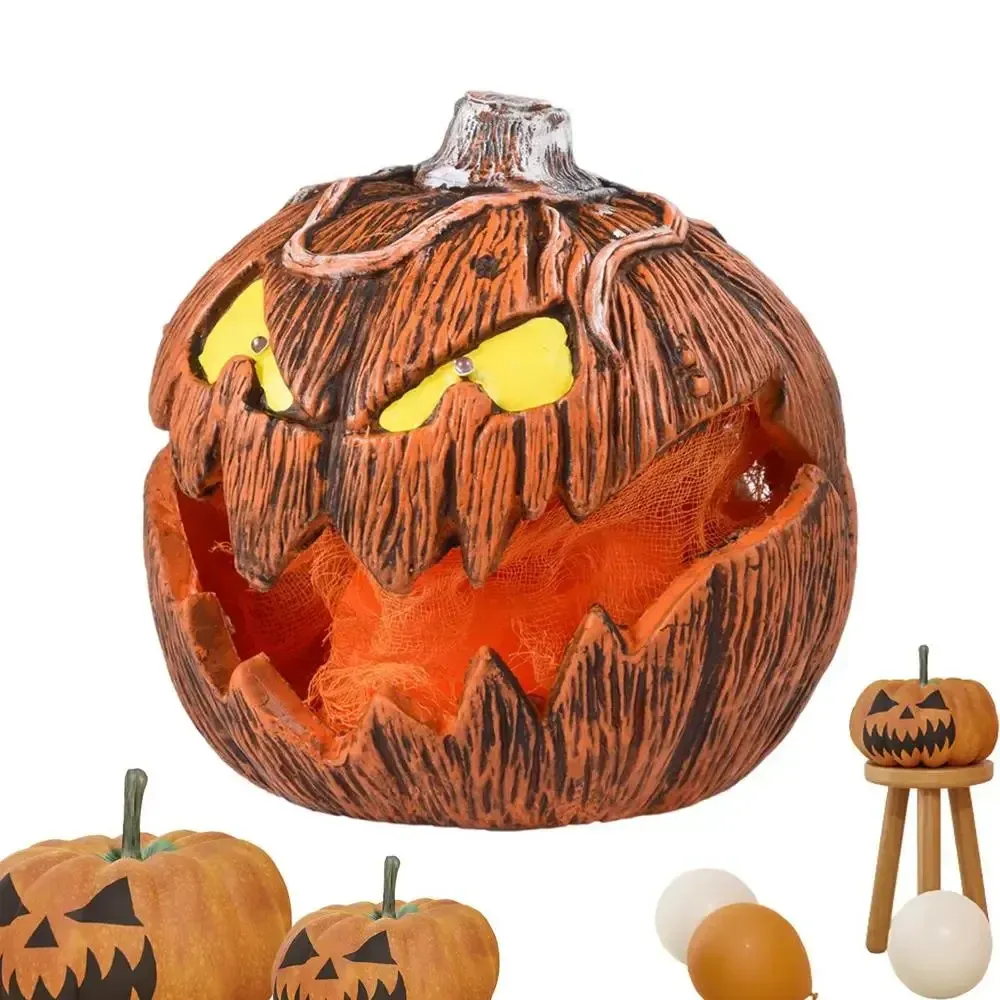 Halloween Rise and Fall Makes a Terrifying Sound Animatronic Pumpkin ...