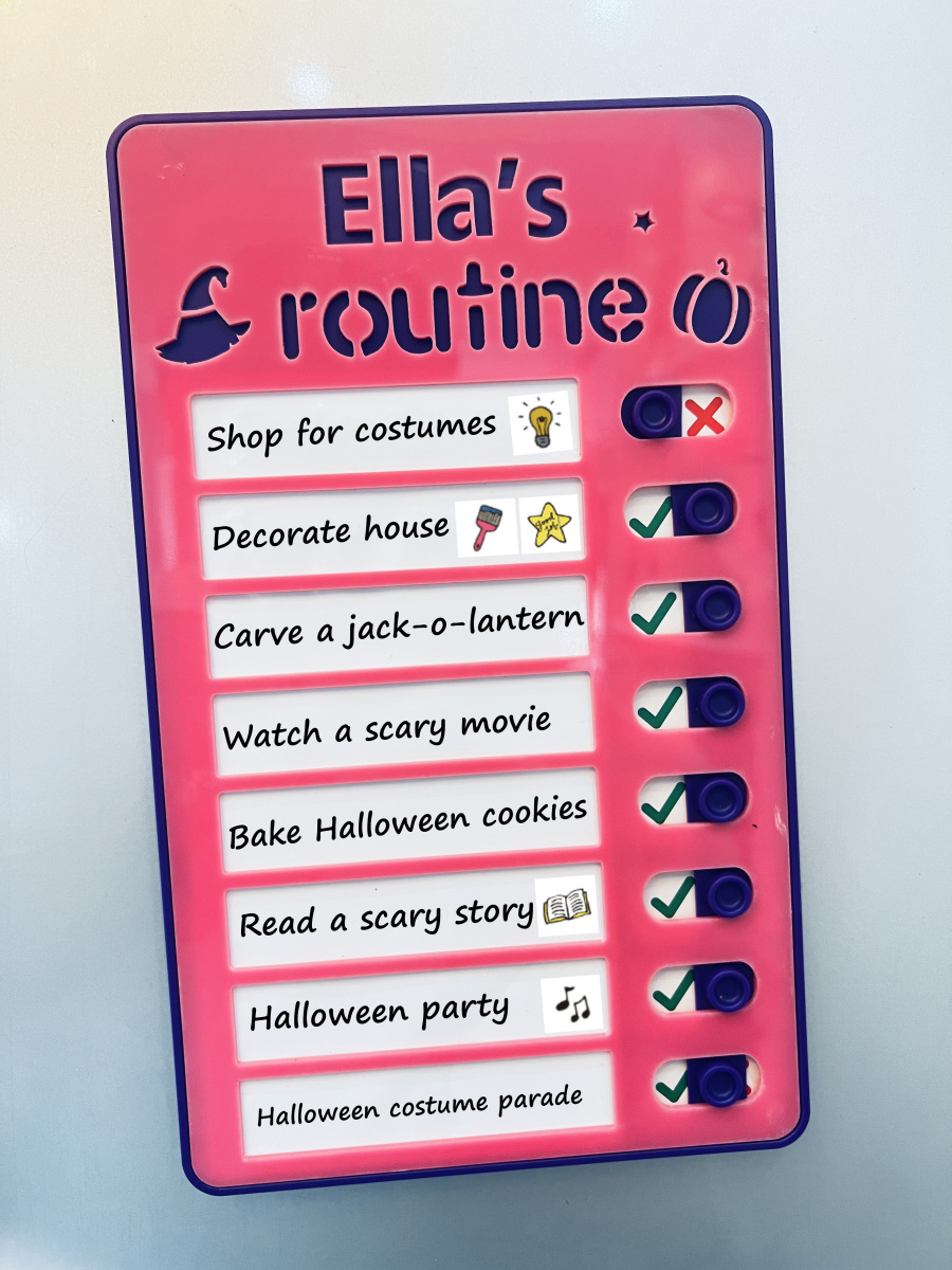 🔥Last Day Promotion 50% OFF-Magnetic Dry-erase Daily Routine Chart