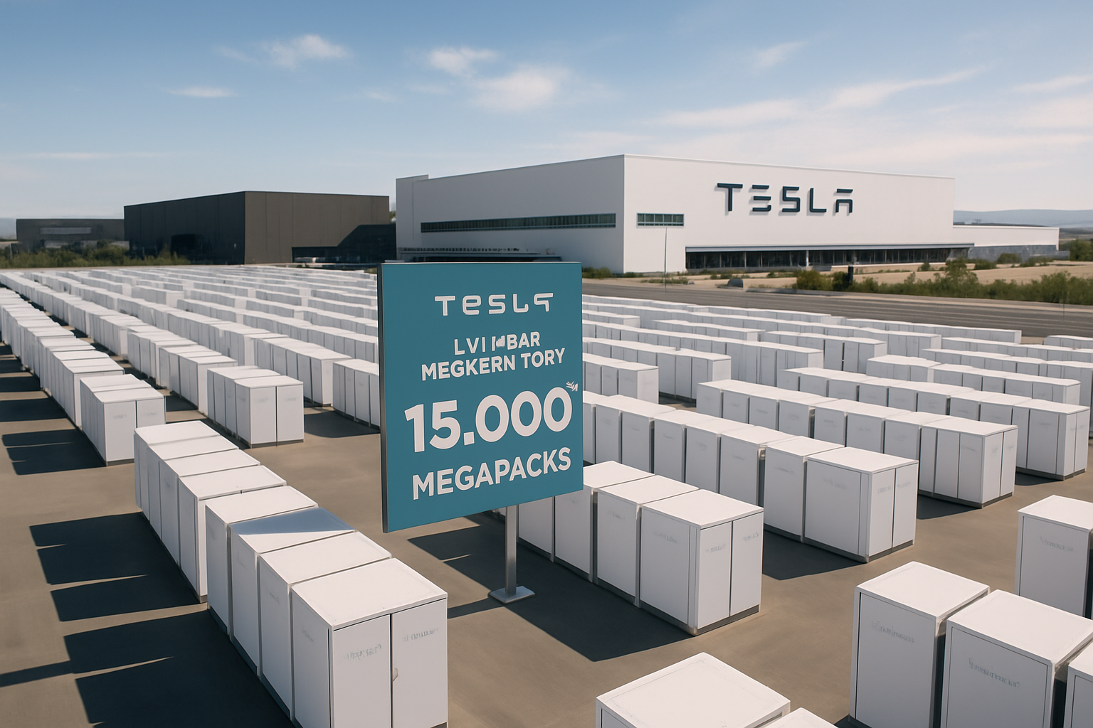Tesla Lathrop Megafactory: Megapack Battery Milestone, Powering the En – TESGOD
