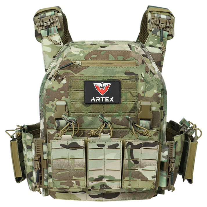 New combat vest 6094 quick detachable light laser cut tactical vest ...