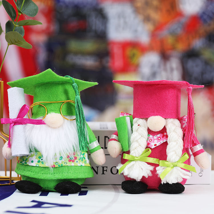 Colorful Graduation Gnome