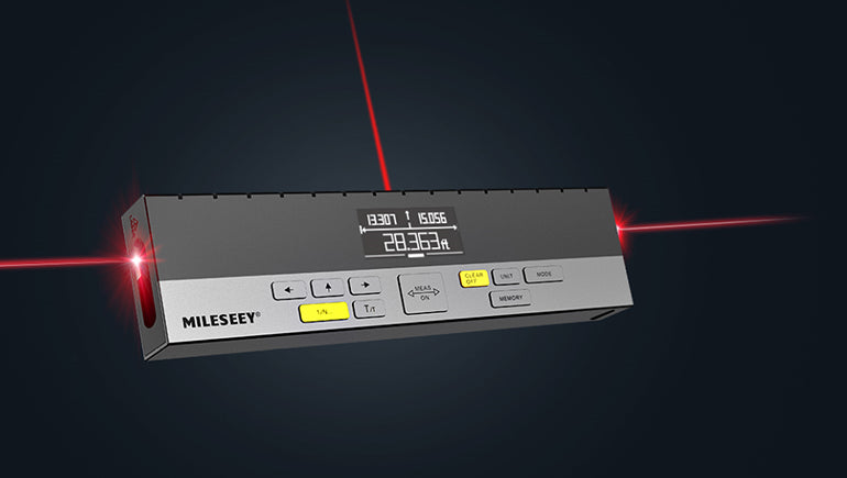 Precision laser measuring tool store