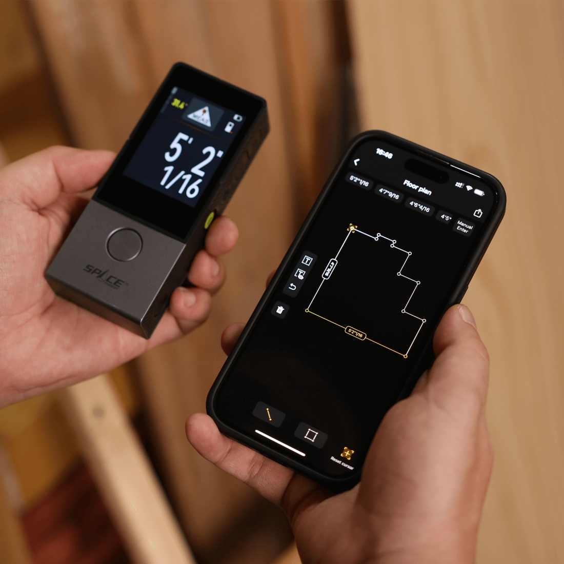 D9 Pro Laser Measure with Dual Aligning Indicators | Mileseey Tools