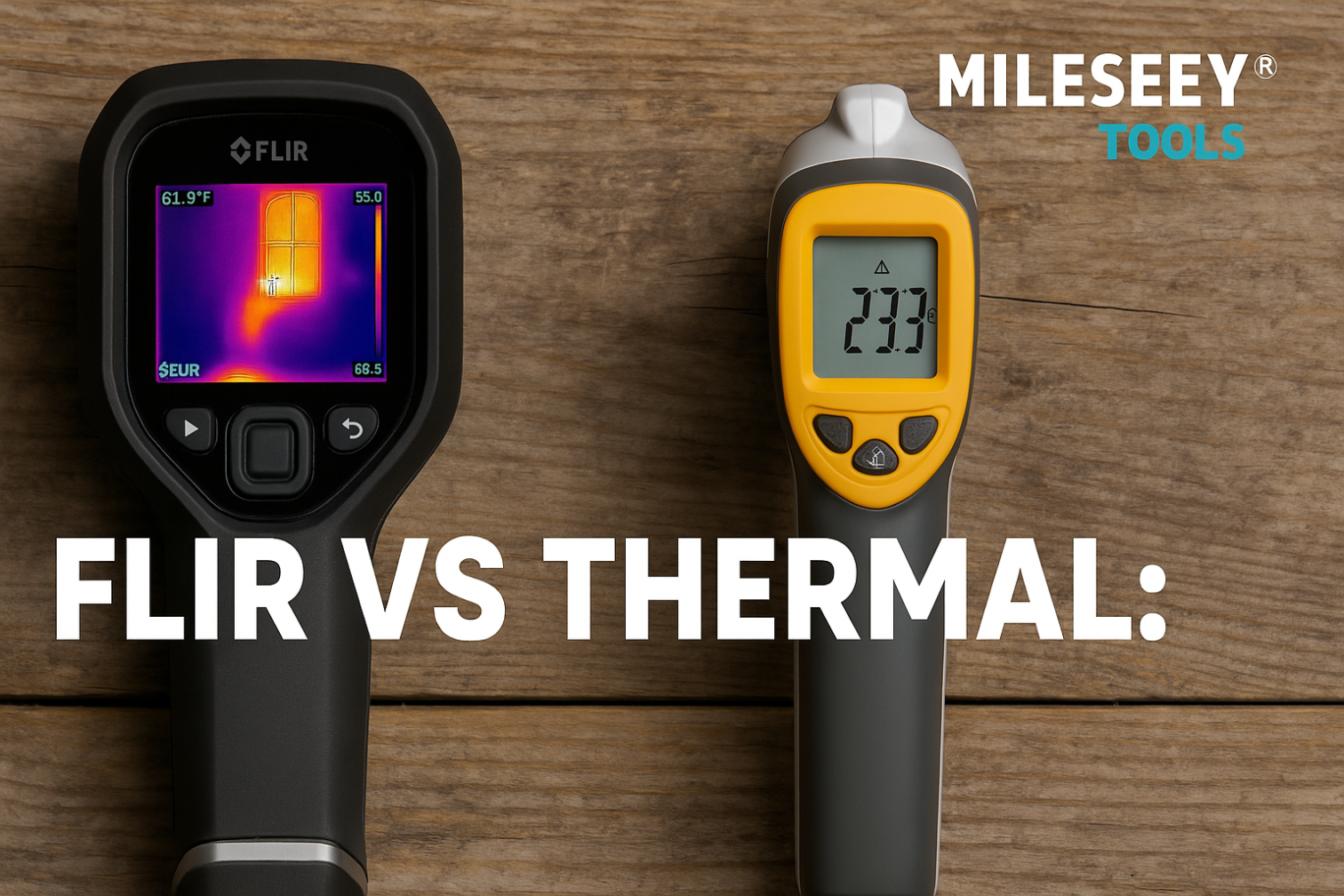 FLIR Vs Thermal: What’s the Real Difference? – Mileseey Tools