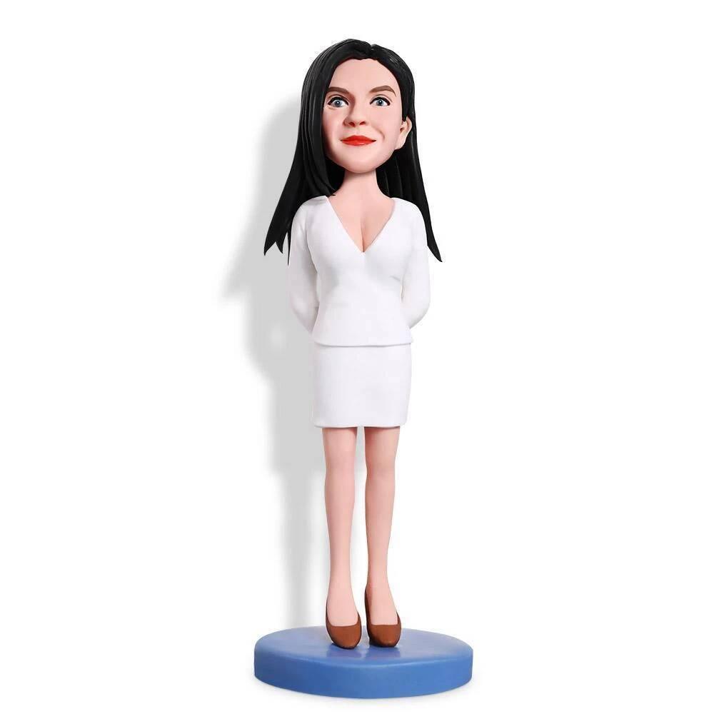 Beautiful Office Lady Custom Figure Bobblehead – nihaoas.com